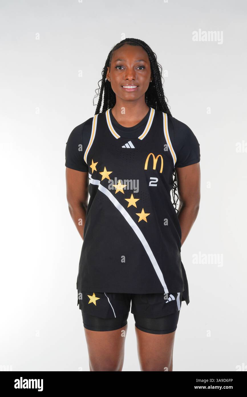 BROOKLYN, NY - MARCH 28: McDonalds High School All American Hailee ...
