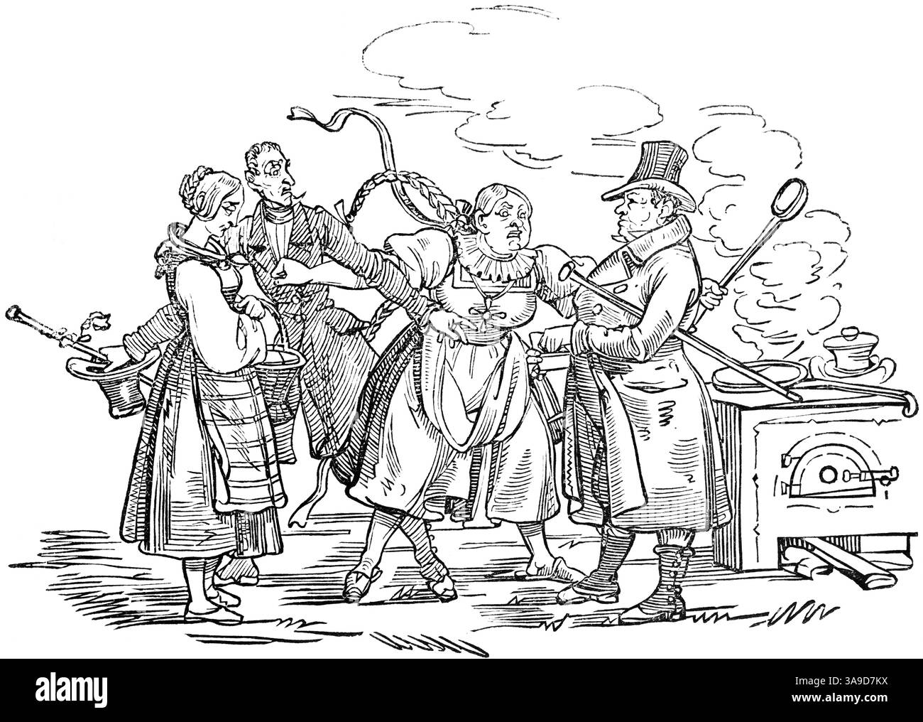 The Lucerne dispute over plaits, cook has plaited hair in two plaits ...