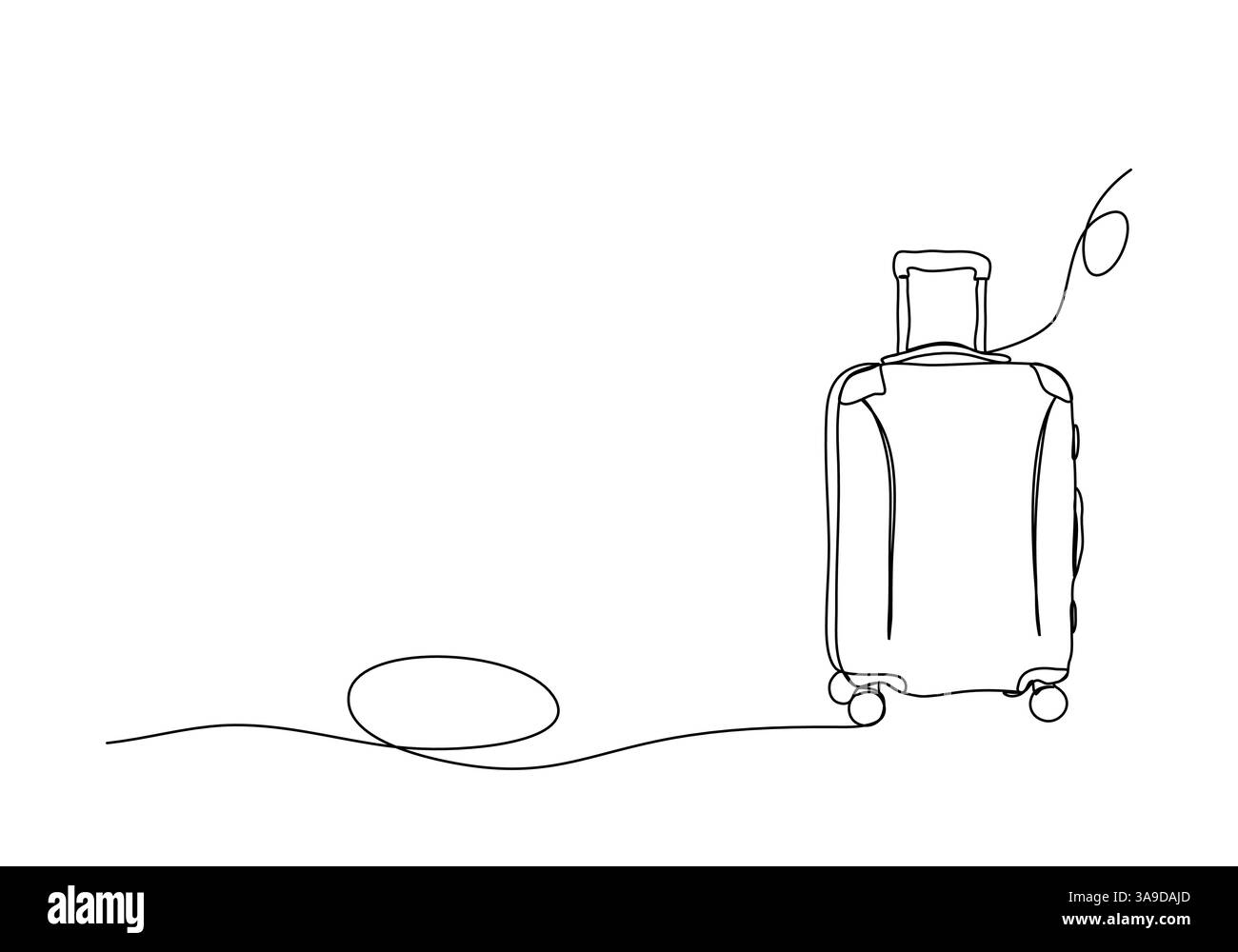 One line drawing animation business Stock Vector Images - Alamy