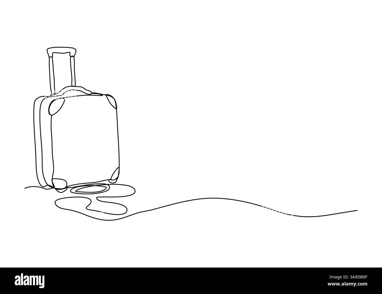 Simple continuous line drawing animation Stock Vector Images - Alamy