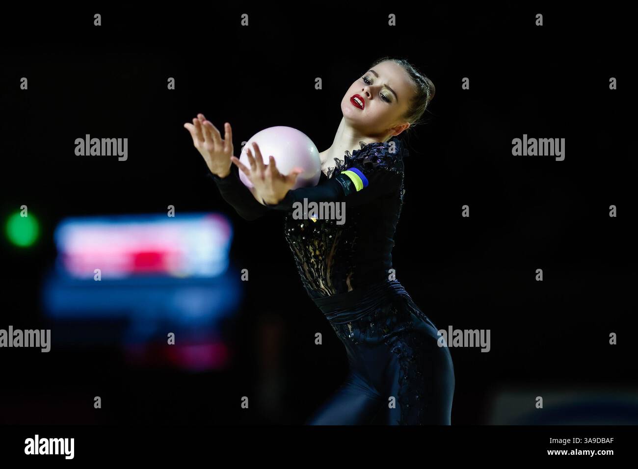 Taisiia Onofriichuk (UKR) at apparatus finals; 36th Grand Prix ...