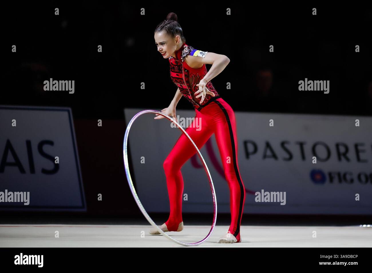 Taisiia Onofriichuk (UKR) at apparatus finals; 36th Grand Prix ...