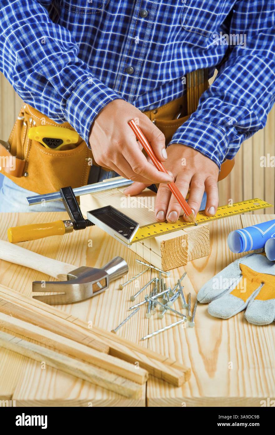 Process of layering Stock Photo - Alamy