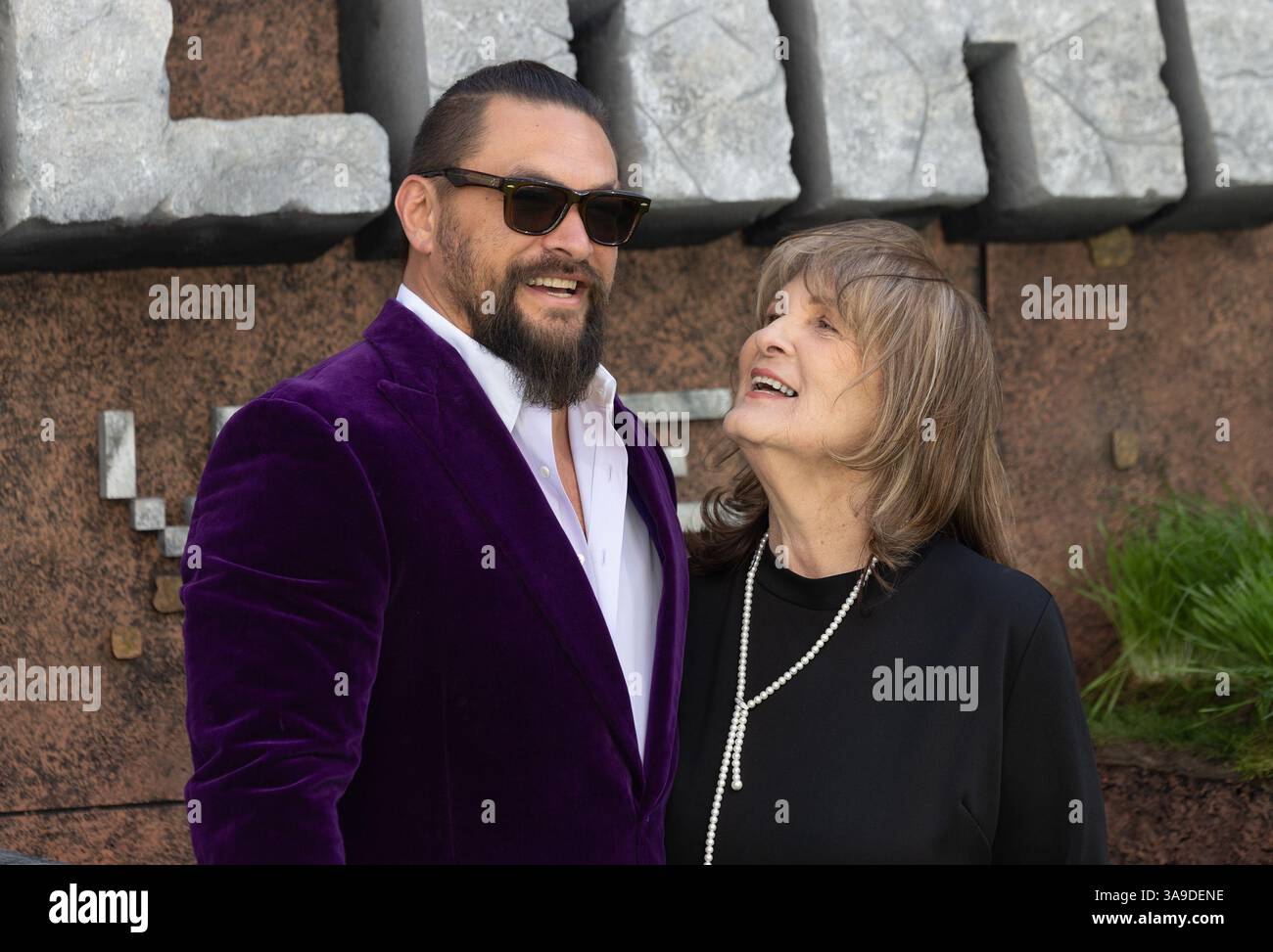 London, UK. 30 March, 2025. Jason Momoa and Coni Momoa attends the ...