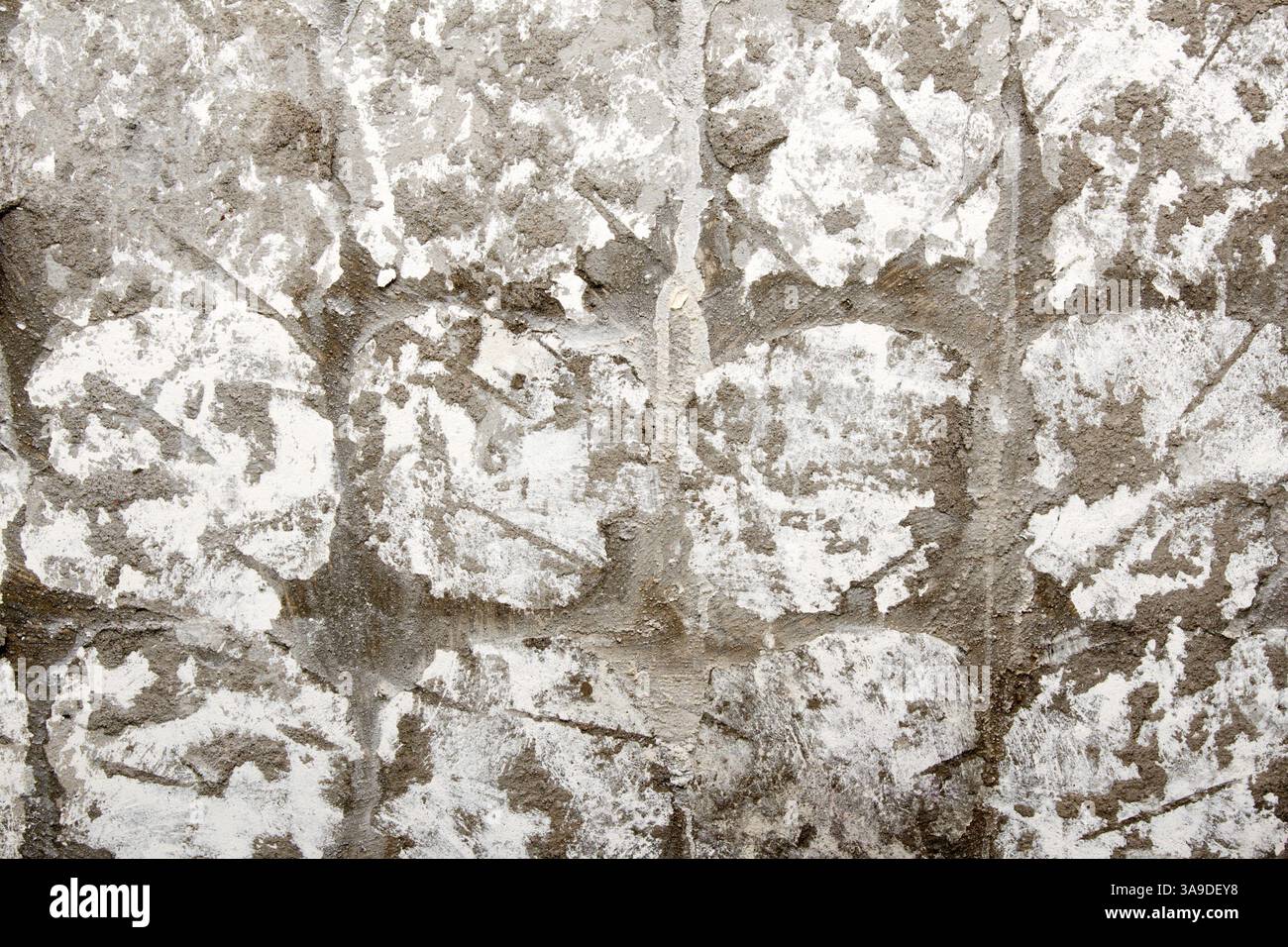 Concrete wall marked on squares in the manner of background Stock Photo ...
