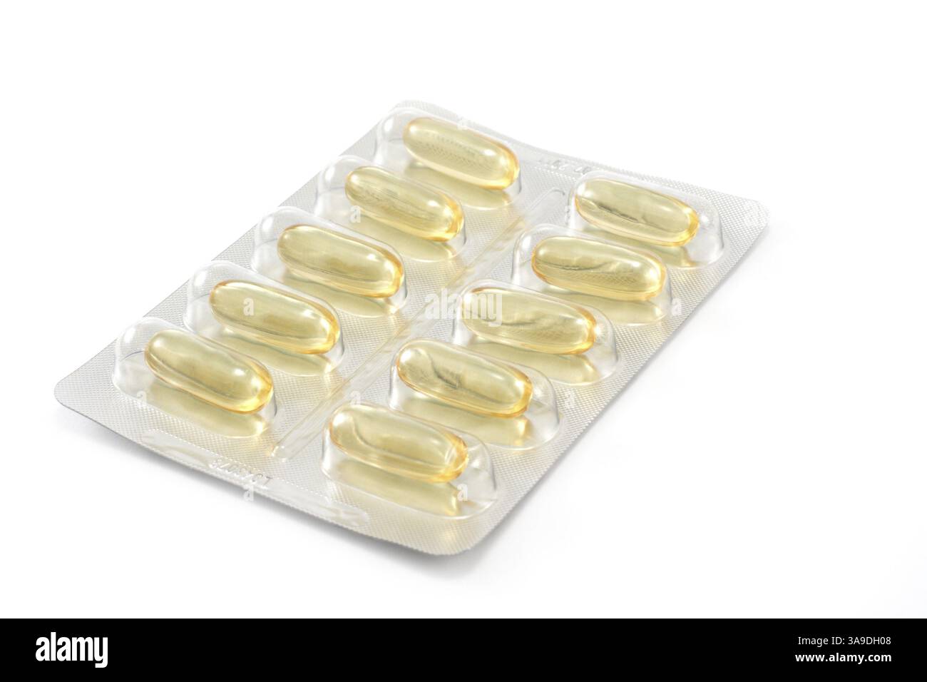 Packing the tablets, insulated on white background Stock Photo - Alamy
