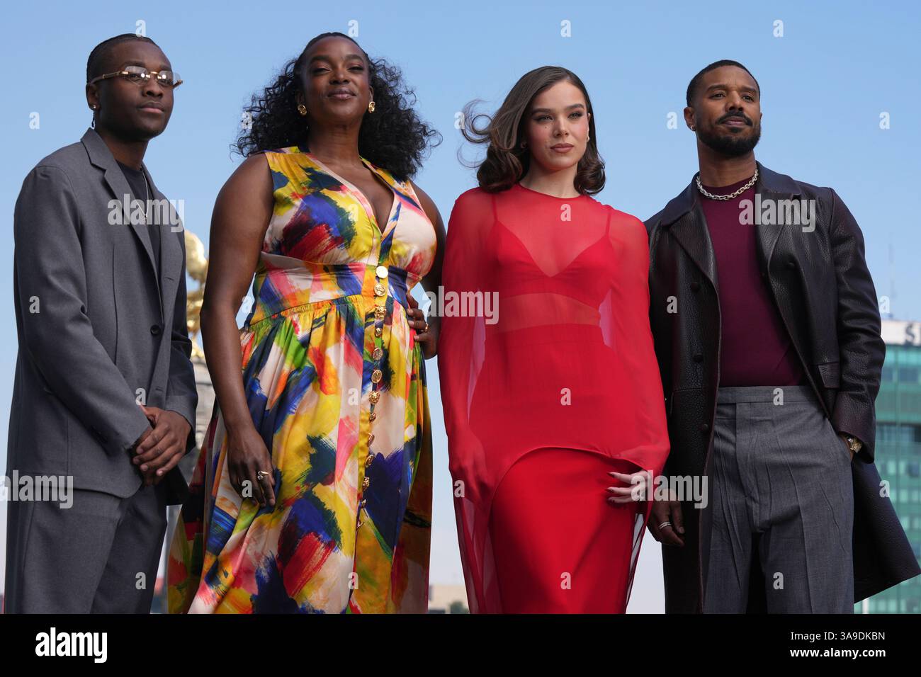From left: Miles Caton, Wunmi Mosaku, Hailee Steinfeld and Michael B ...