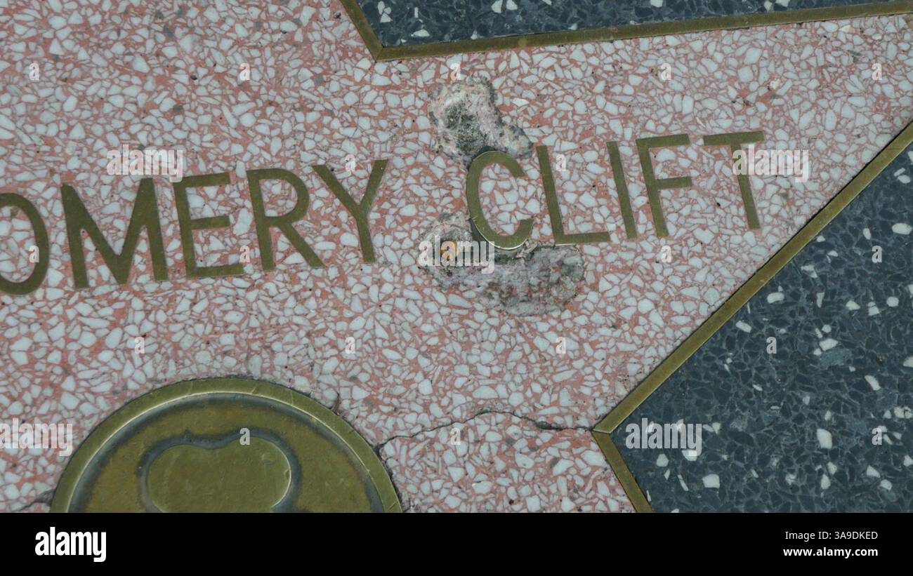 Los Angeles, California, USA 28th March 2025 Actor Montgomery Clift ...