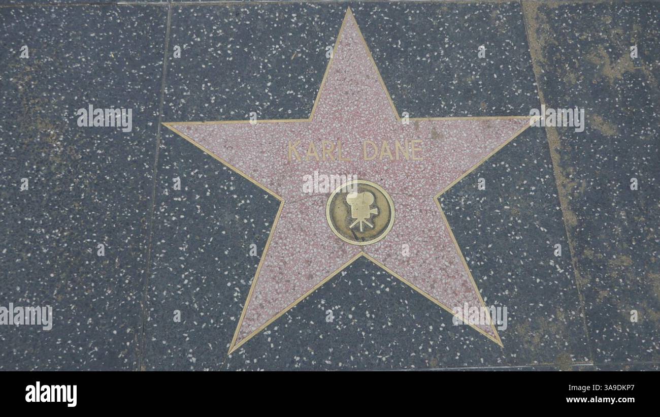 Los Angeles, California, USA 28th March 2025 Actor Karl Dane Hollywood ...