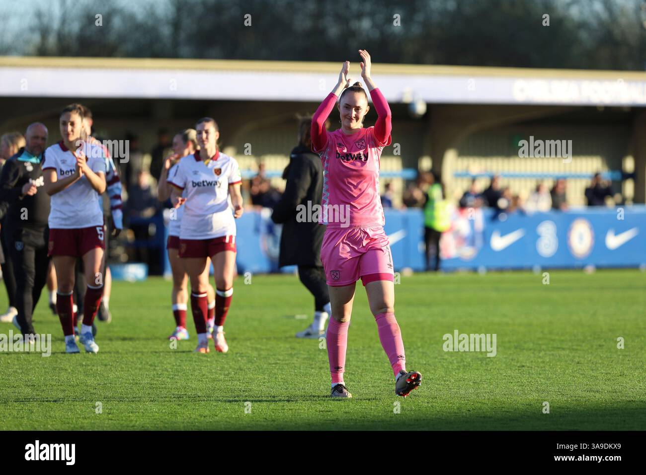London, England, on 30 March 2025. Kinga Szemik (West Ham 1 ...