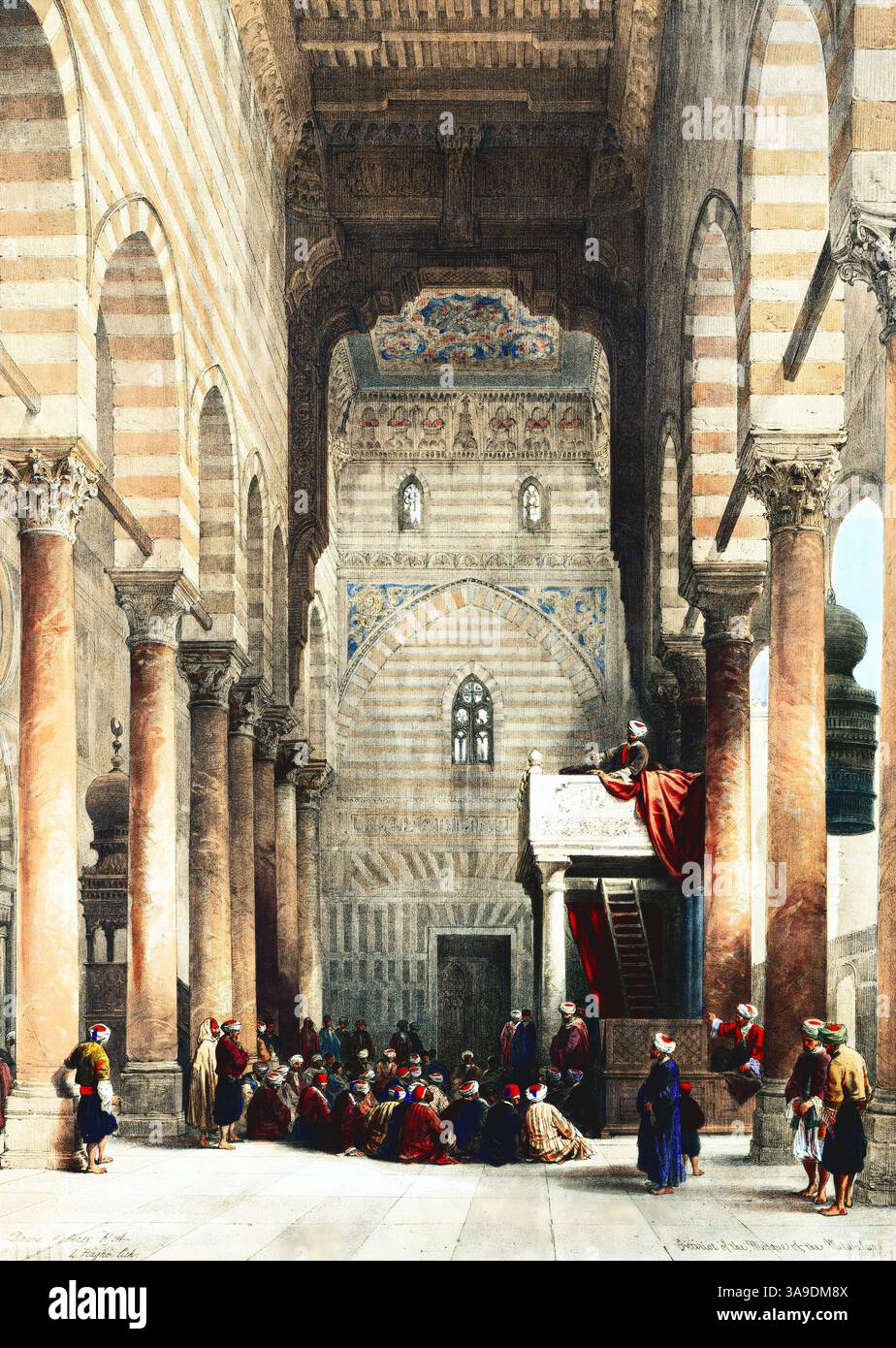 Metwalys cairo lithograph hi-res stock photography and images - Alamy