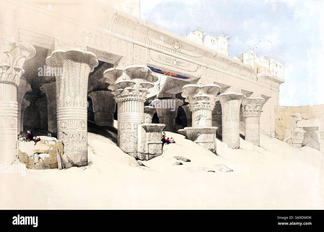 Poritco of the temple hi-res stock photography and images - Alamy