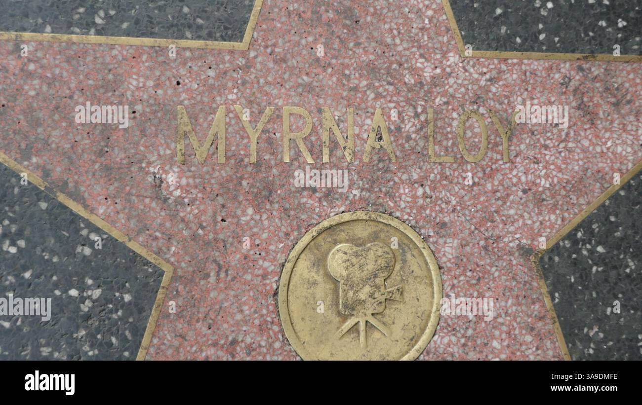 Los Angeles, California, USA 28th March 2025 Actress Myrna Loy ...
