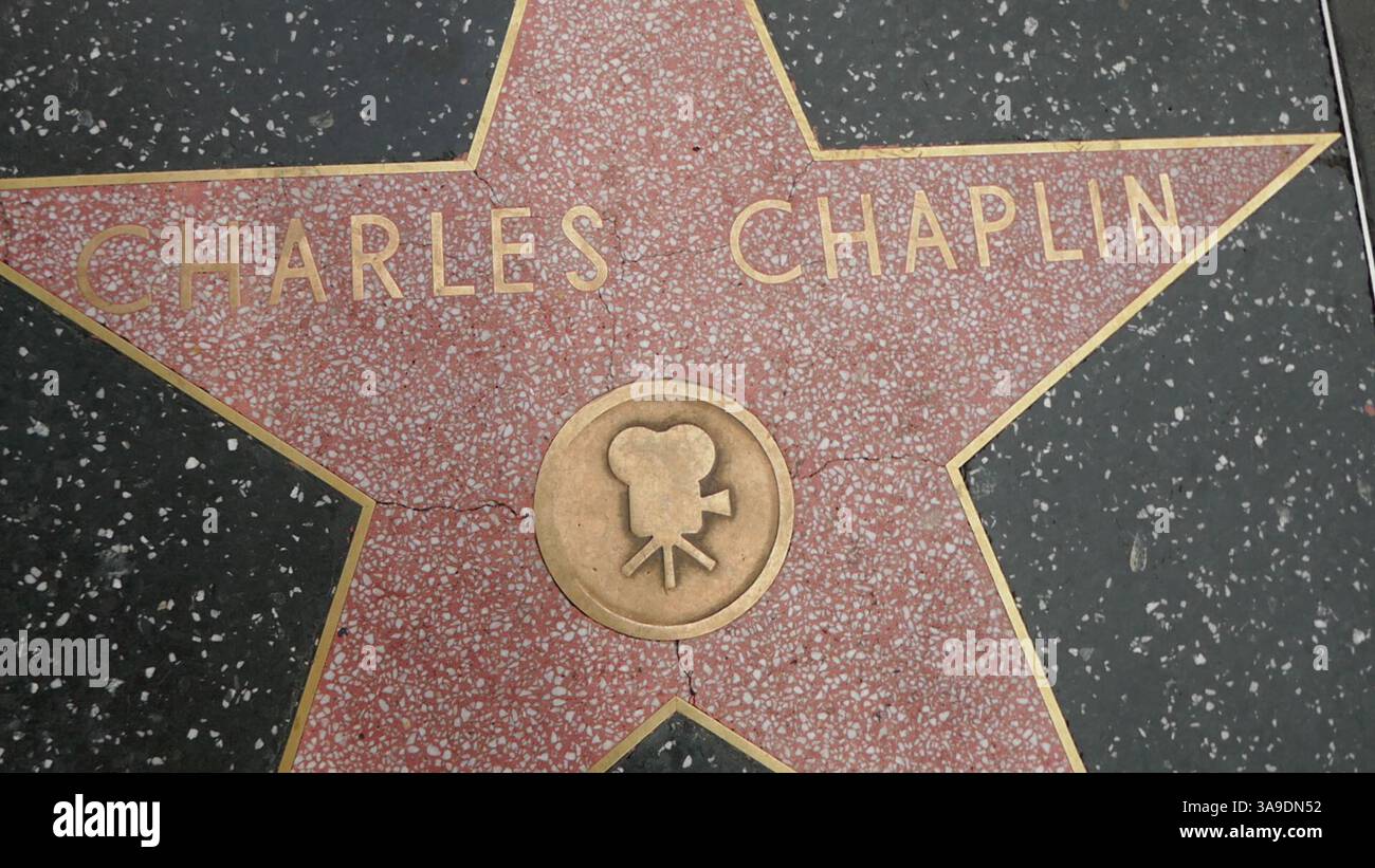 Los Angeles, California, USA 28th March 2025 Actor Charlie Chaplin ...