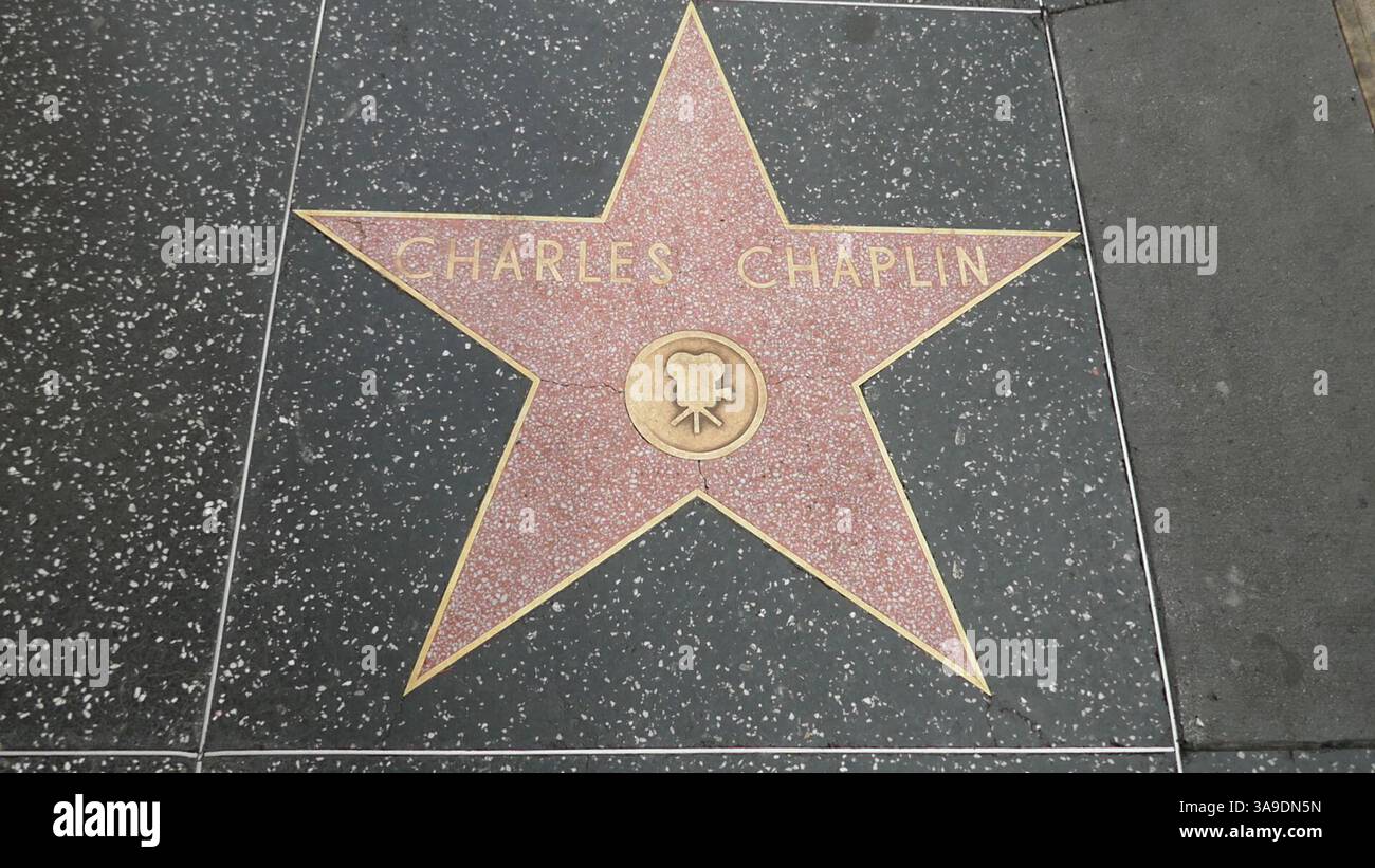 Los Angeles, California, USA 28th March 2025 Actor Charlie Chaplin ...