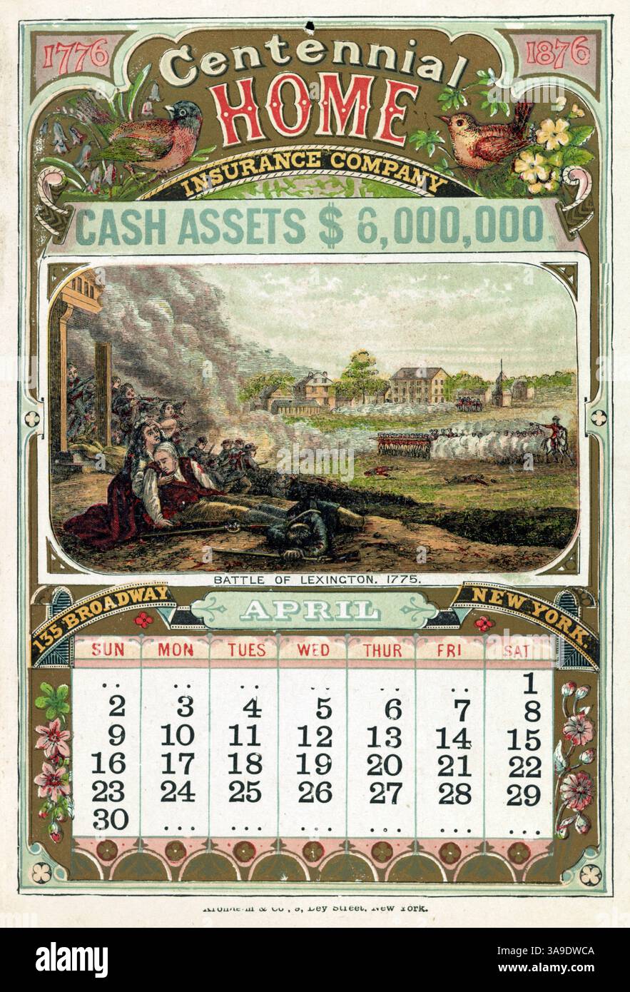 Battle of lexington hi-res stock photography and images - Alamy