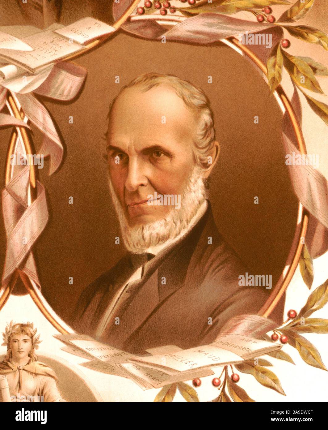 John Whittier, John Greenleaf Whittier, (1807-1892) American Poet Stock ...