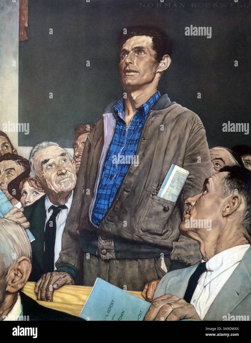 Norman rockwell painting freedom hi-res stock photography and images ...