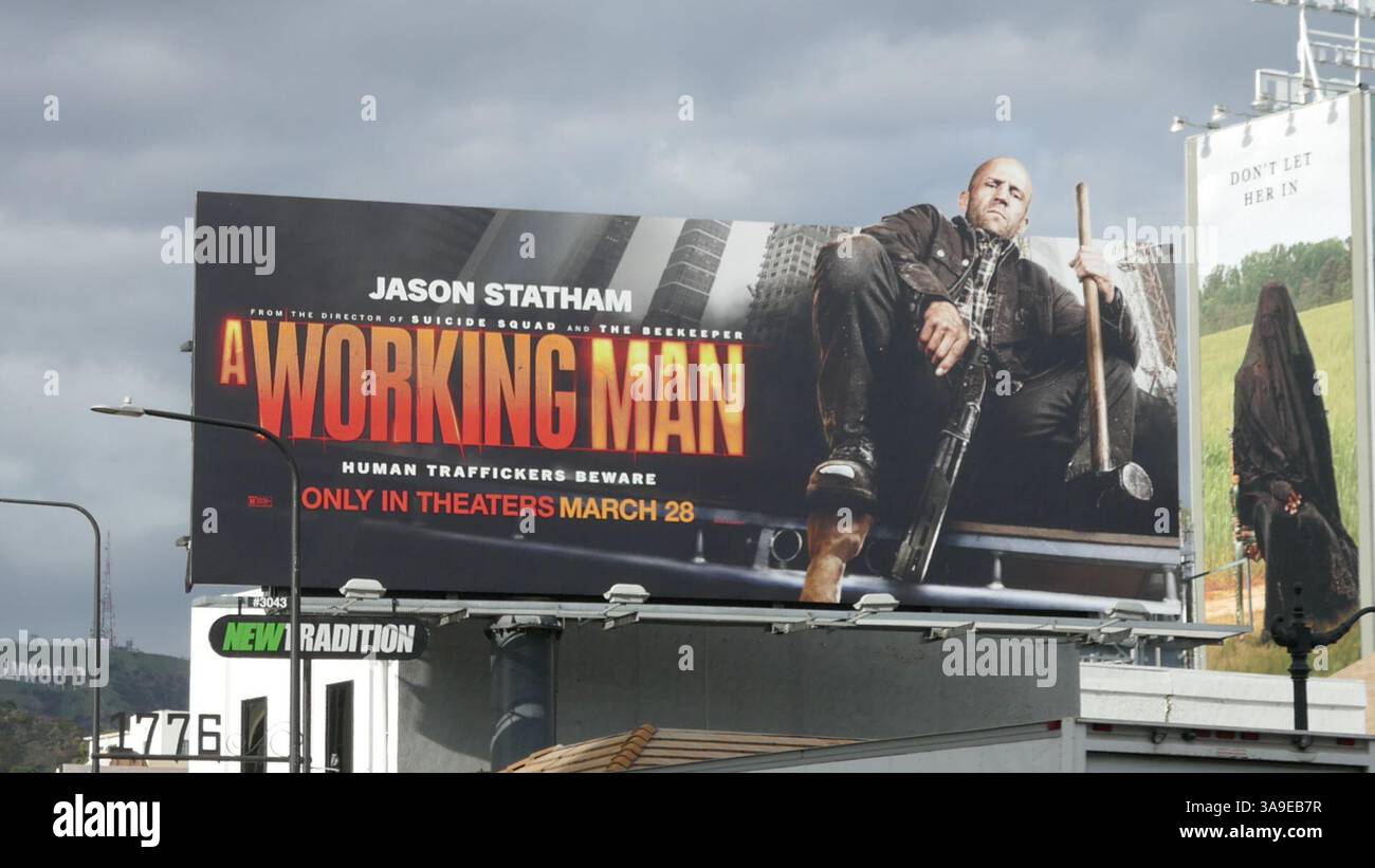 Los Angeles, California, USA 28th March 2025 Jason Statham A Working ...