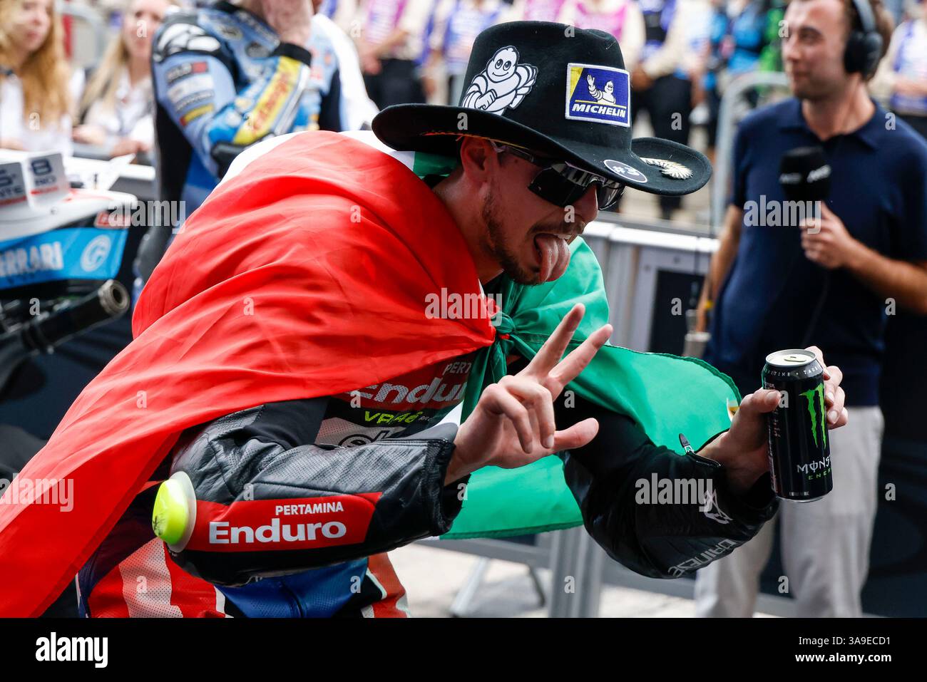 AUSTIN, TX - MARCH 30: Fabio Di Giannantonio (49) of Italy and ...