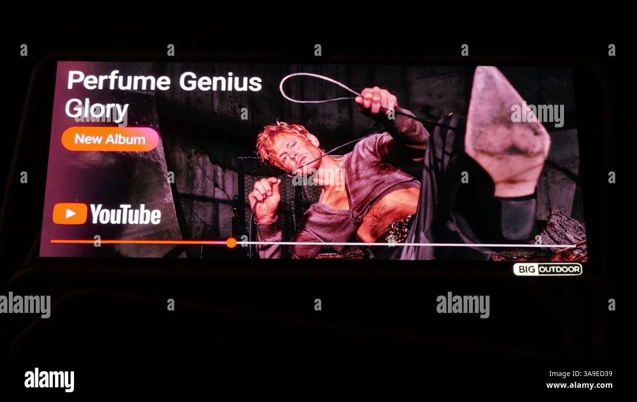 Los Angeles, California, USA 28th March 2025 Perfume Genius Glory New ...