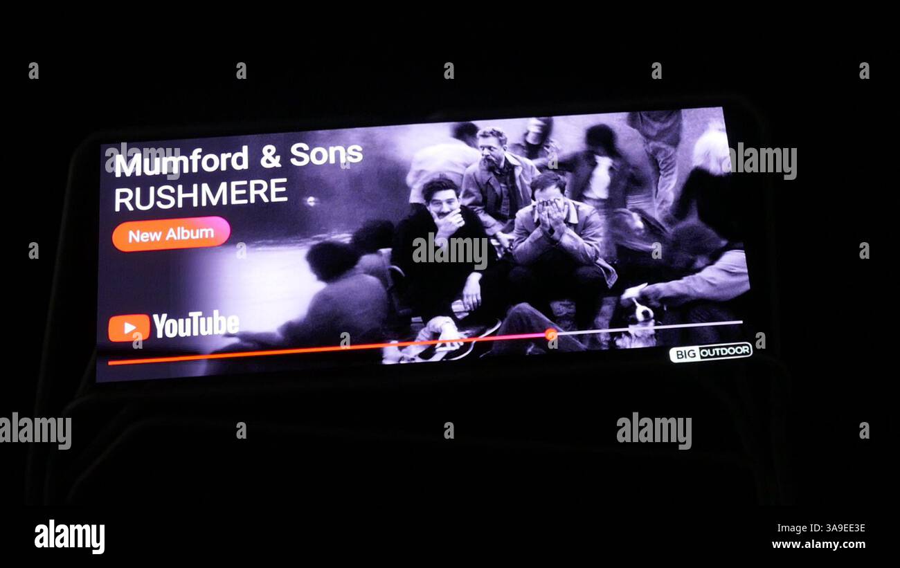 Los Angeles, California, USA 28th March 2025 Mumford & Sons Rushmere ...