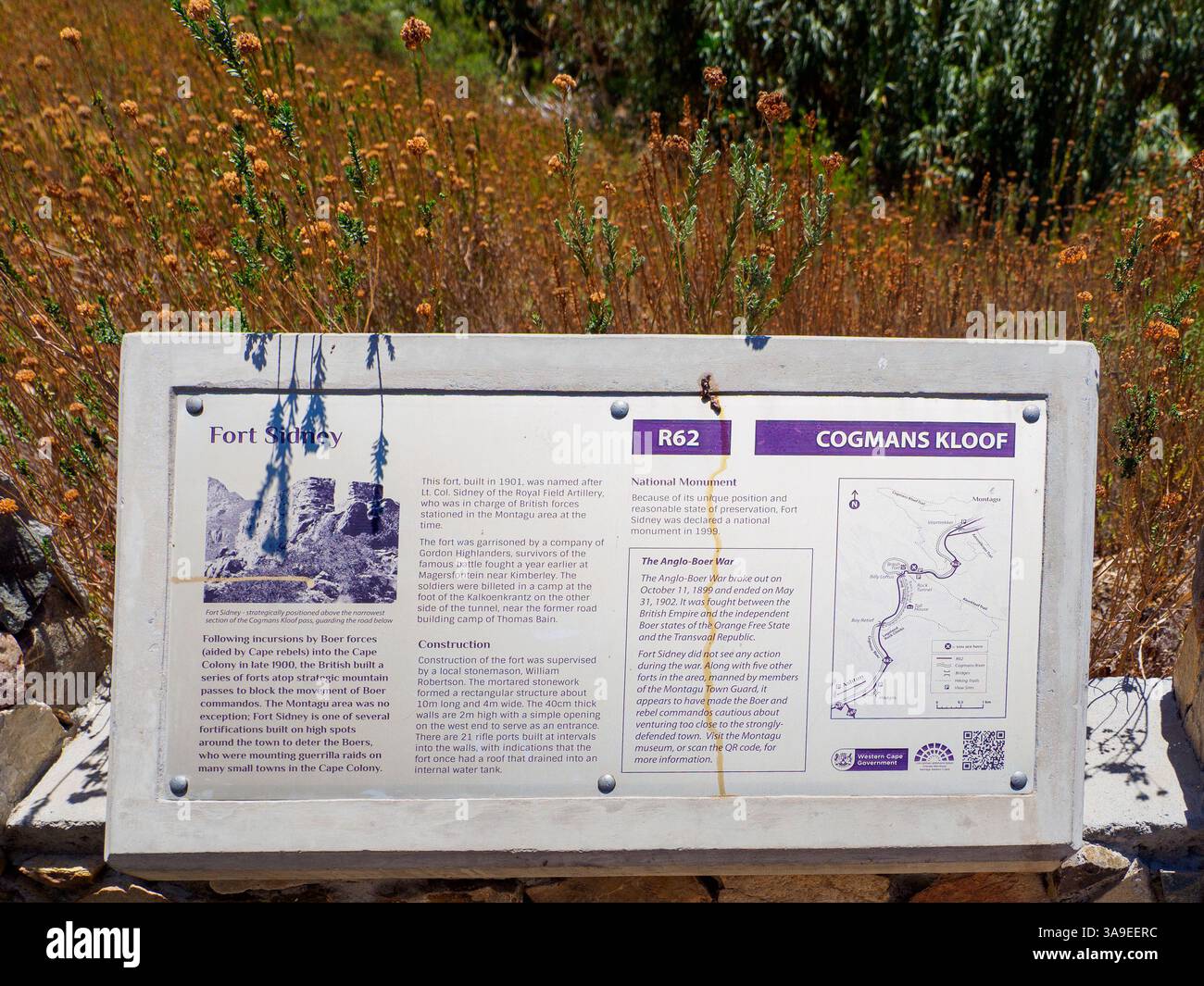 Fort Sidney, Cogmans Kloof, South Africa Stock Photo - Alamy