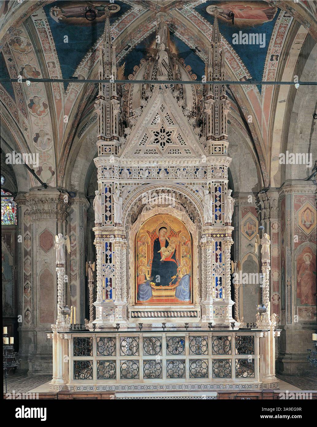 Orcagna marble tabernacle hi-res stock photography and images - Alamy