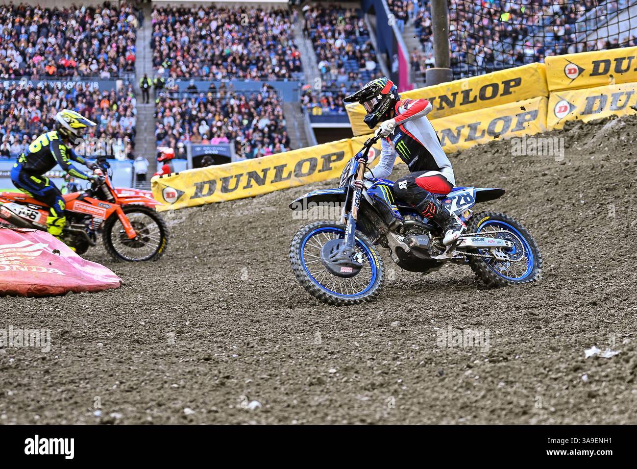 March 29, 2025: Yamaha rider Christian Craig (28) during Monster Energy ...
