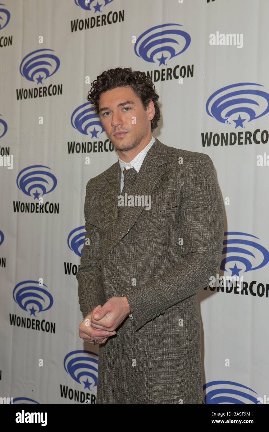 Belmont Cameli in the press room for "Until Dawn" at WonderCon 2025 at ...