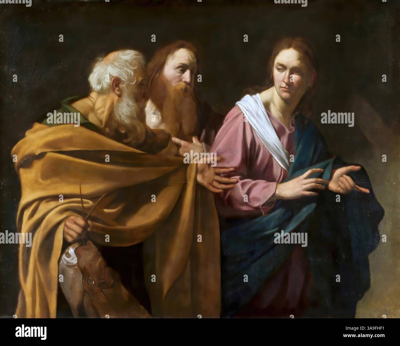 The Calling of Saints Peter and Andrew, 1603-06 (painting) Caravaggio ...