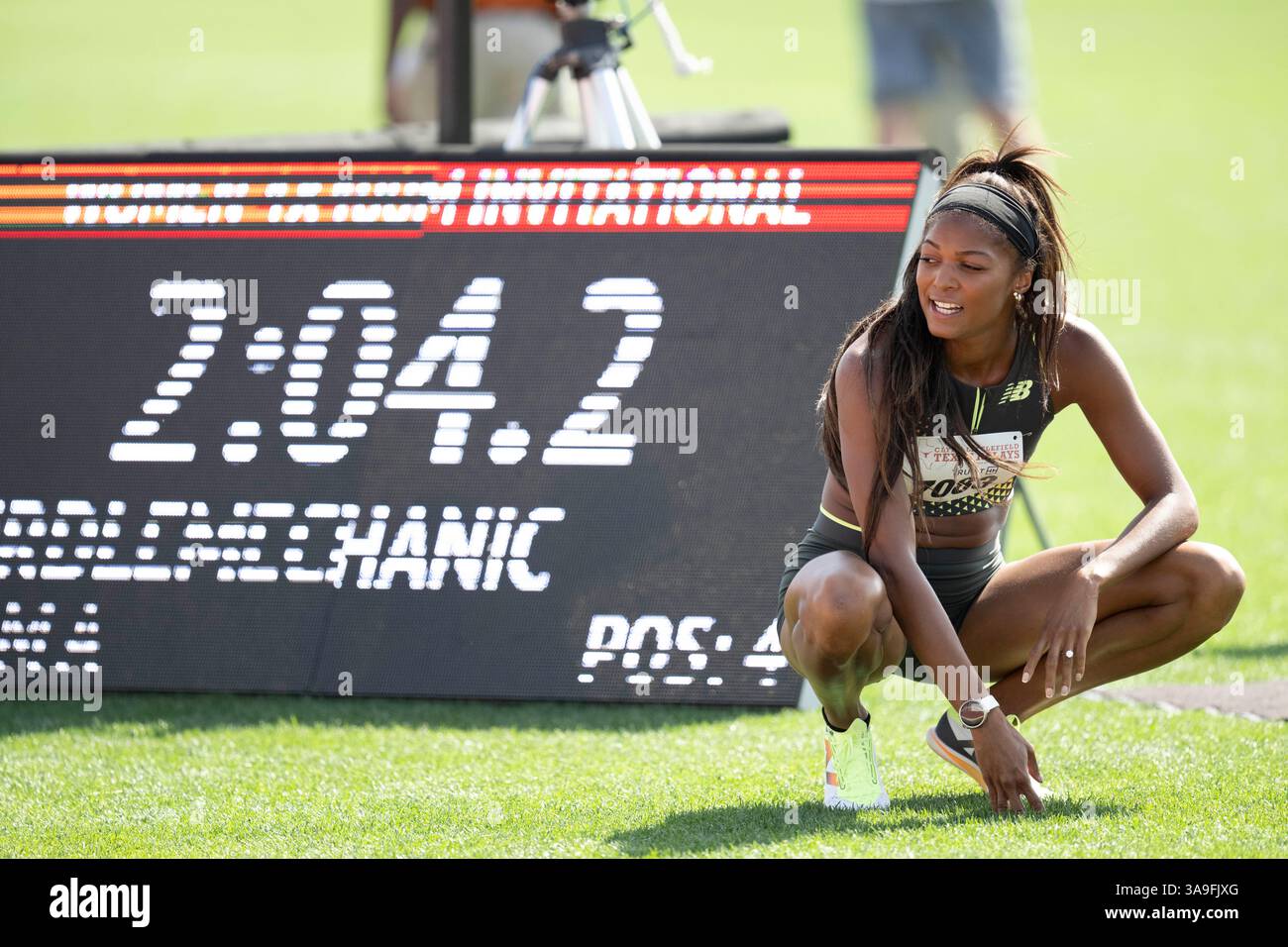 Austin, Texas USA, March 29, 2025: Three-time Olympic gold medalist ...