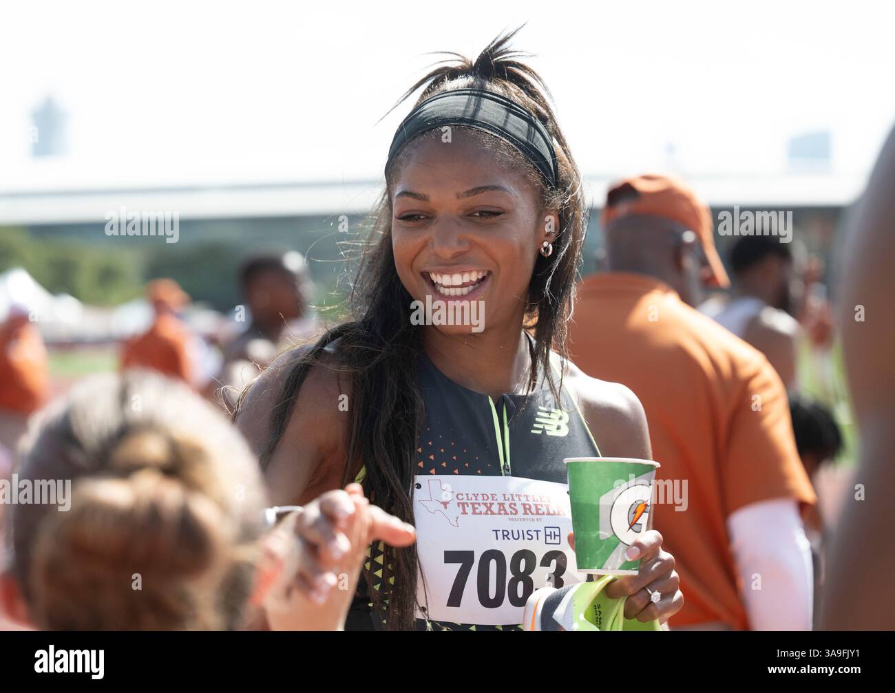 Austin, Texas USA, March 29, 2025: Three-time Olympic gold medalist ...