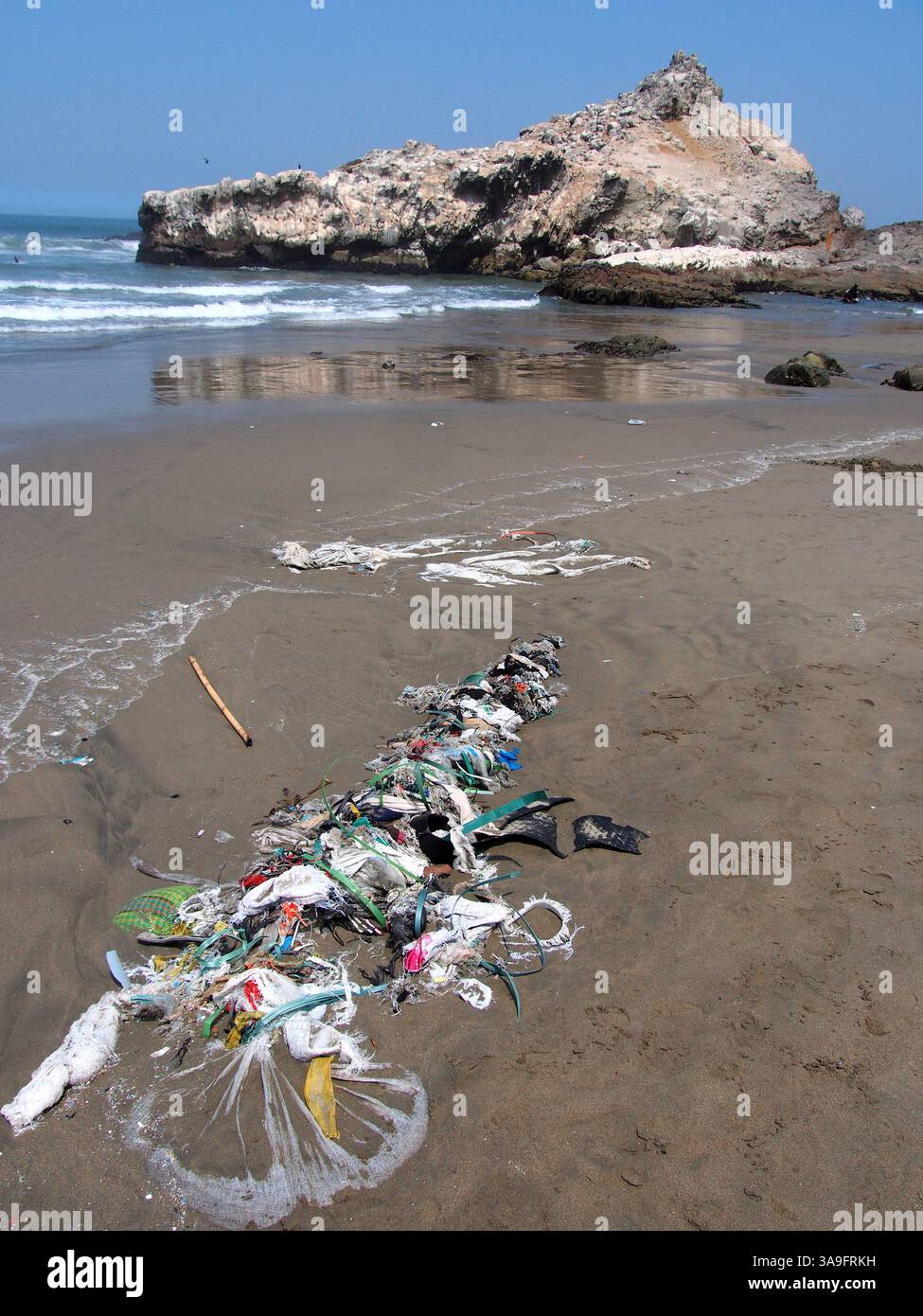 Cavero Beach, ground zero for the beaches affected by the Ventanilla ...