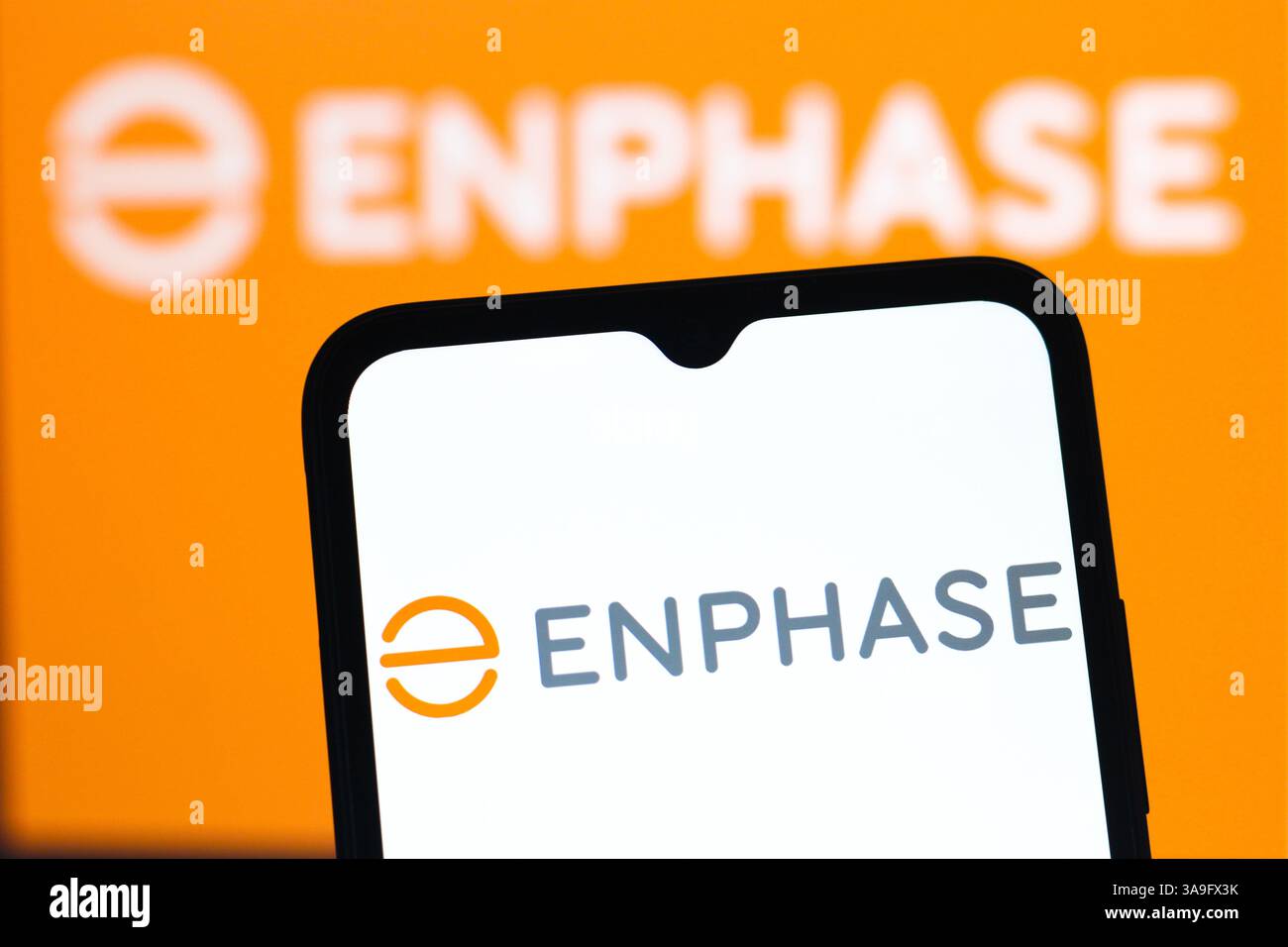 Canada. 30th Mar, 2025. In this photo illustration, the Enphase Energy ...