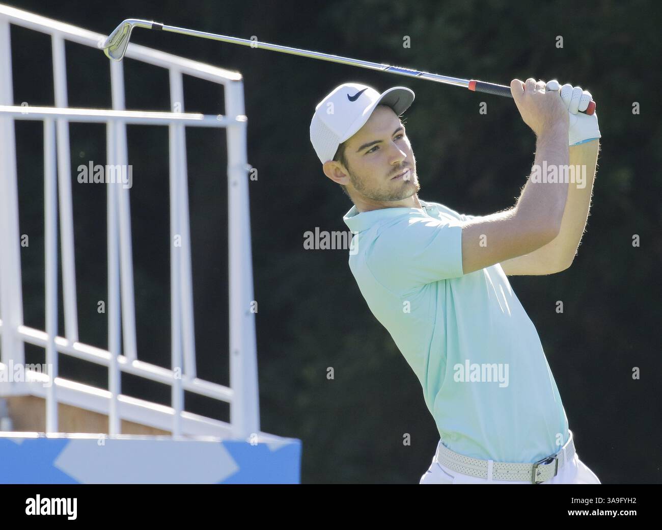 October 20, 2017 - Seogwipo, Jeju Island, South Korea - Ryan Ruffels of Australia action on the ...