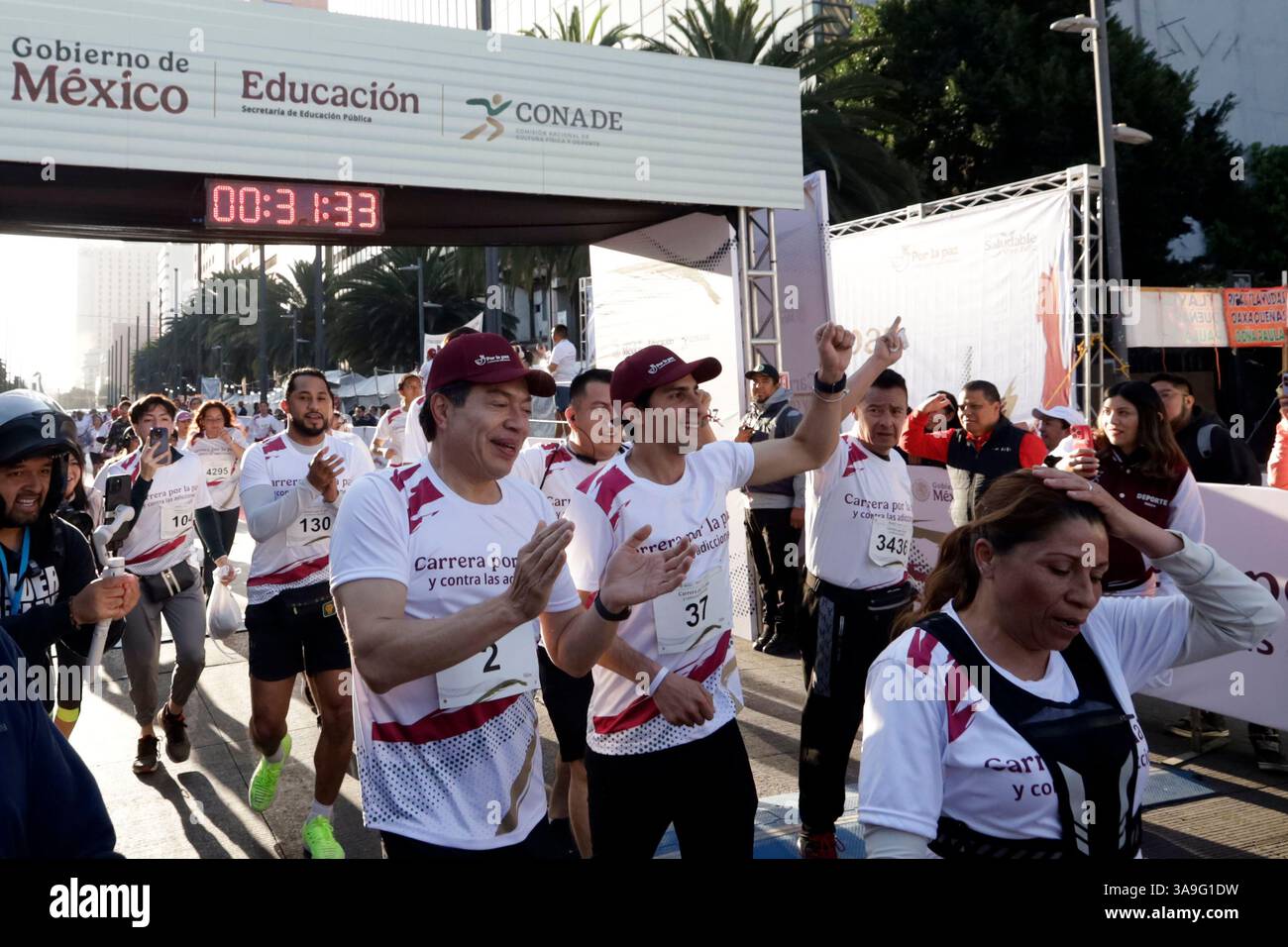 Mexico City, Mexico. 30th Mar, 2025. Secretary of Public Education ...