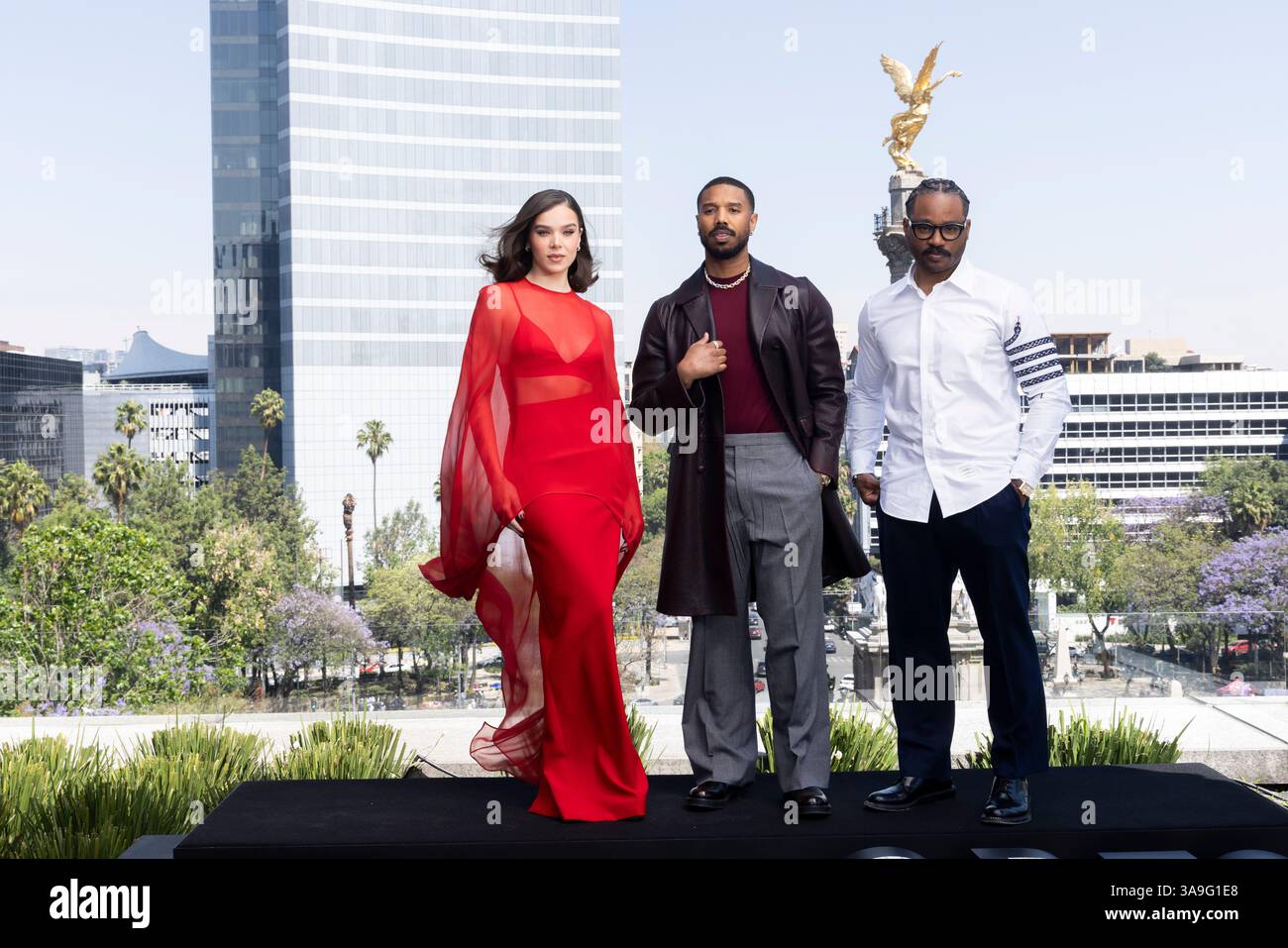 Mexico City, Mx. 30th Mar, 2025. Hailee Steinfeld, Michael B. Jordan ...