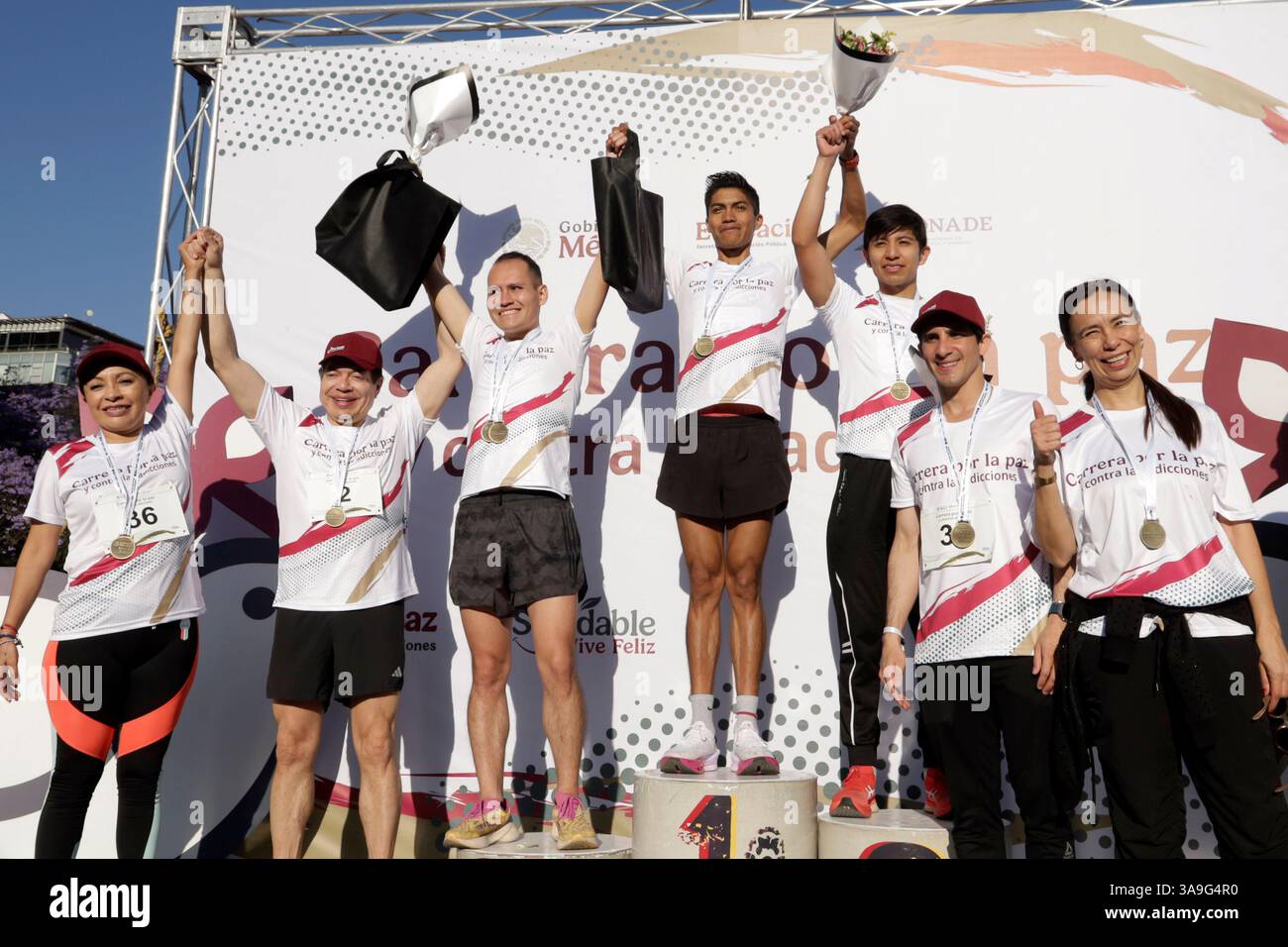 Secretary of Public Education Mario Delgado and Director of the ...