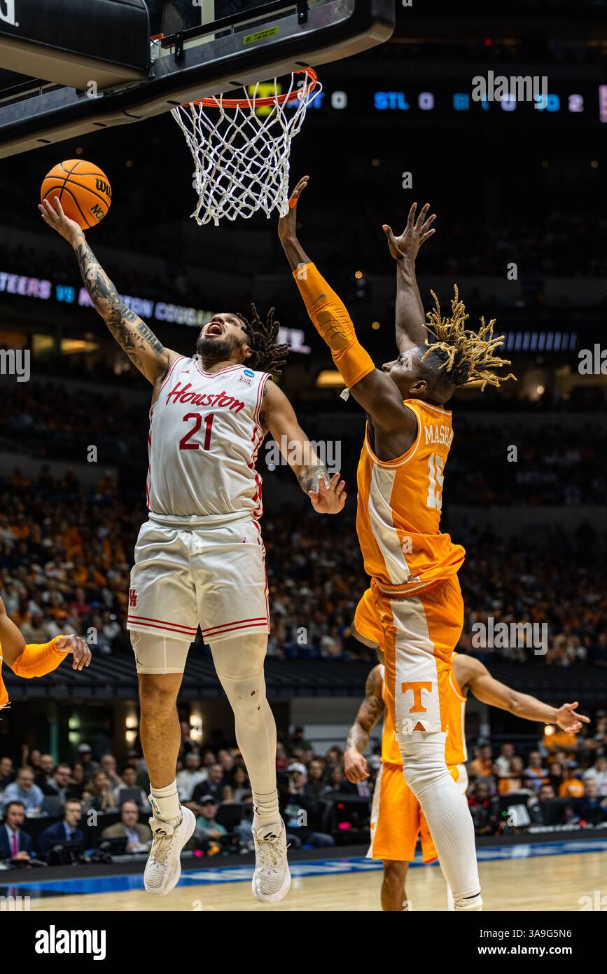 March 30, 2025, Indianapolis, Indiana, USA: Houston Cougars (BIG XII ...