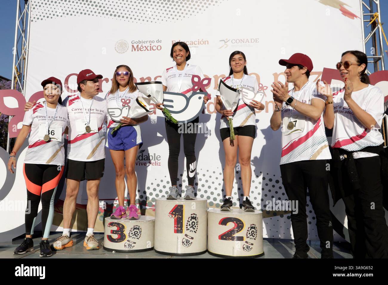 Mexico City, Mexico. 30th Mar, 2025. Secretary of Public Education ...