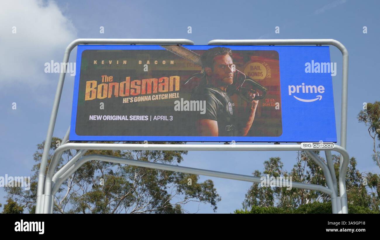 Los Angeles, California, USA 29th March 2025 Kevin Bacon The Bondsman ...