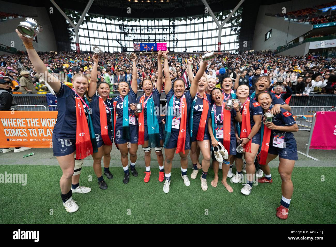 Hong Kong, China, 30 March, 2025, Hong Kong, China beat Kazakhstan in ...