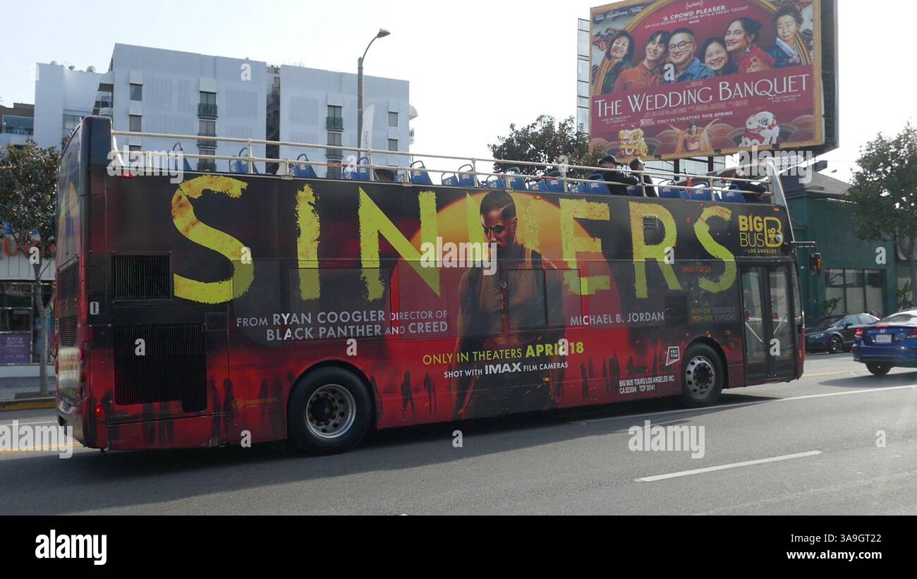 Los Angeles, California, USA 29th March 2025 Michael Bl Jordan Sinners ...