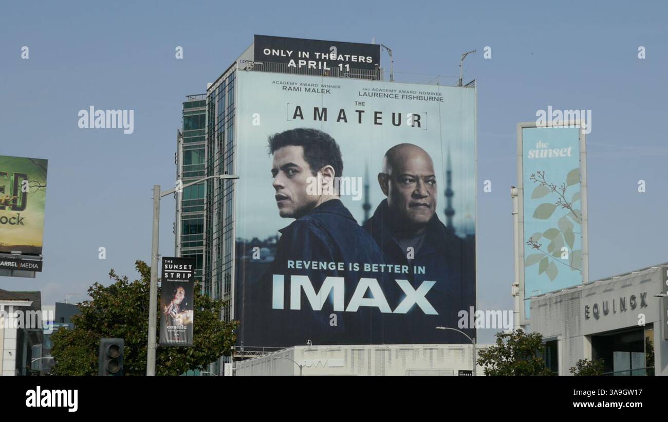 Los Angeles, California, USA 29th March 2025 Rami Malek and Laurence ...