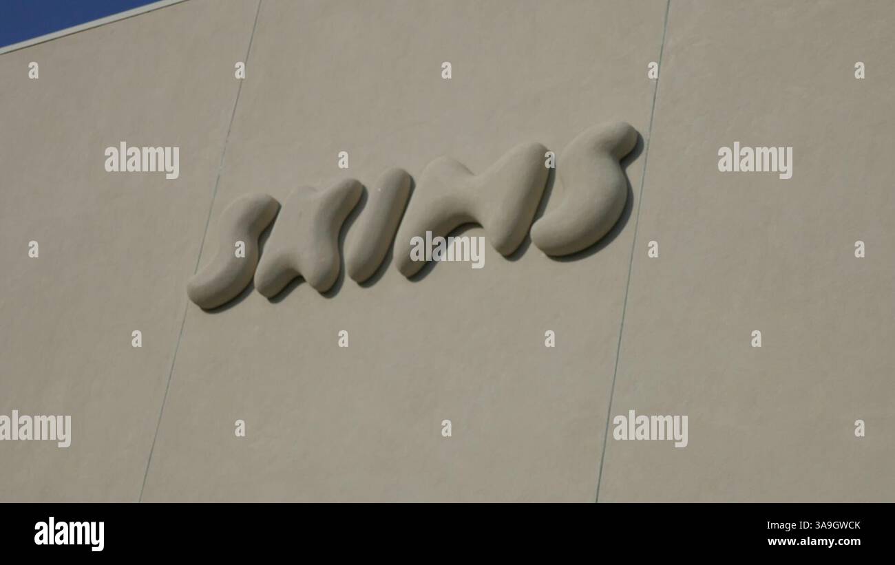 Los Angeles, California, USA 29th March 2025 Kim Kardashian Skims Store ...