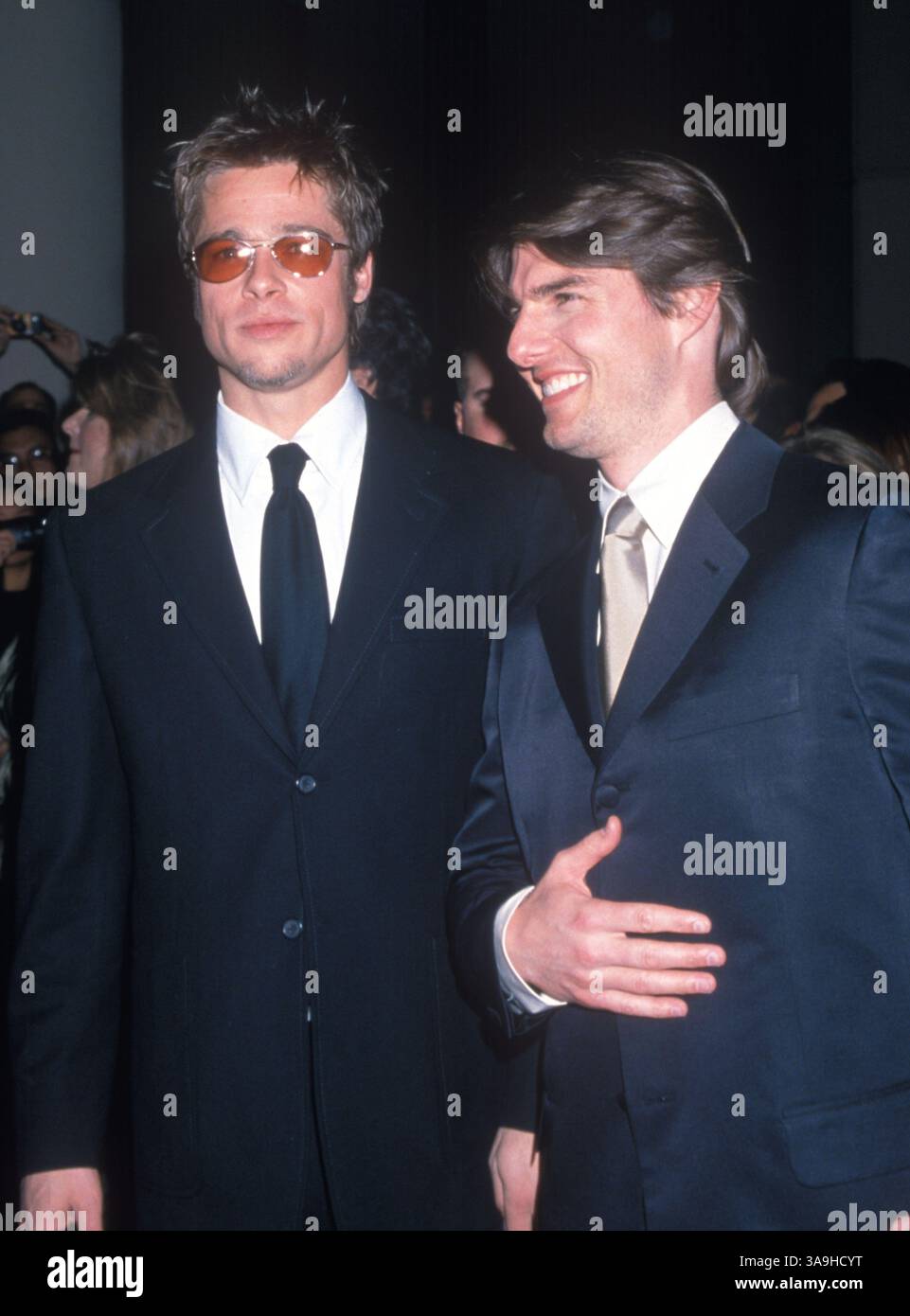 Apr 17, 1998; Los Angeles, CA, USA; BRAD PITT at the Artists Rights ...