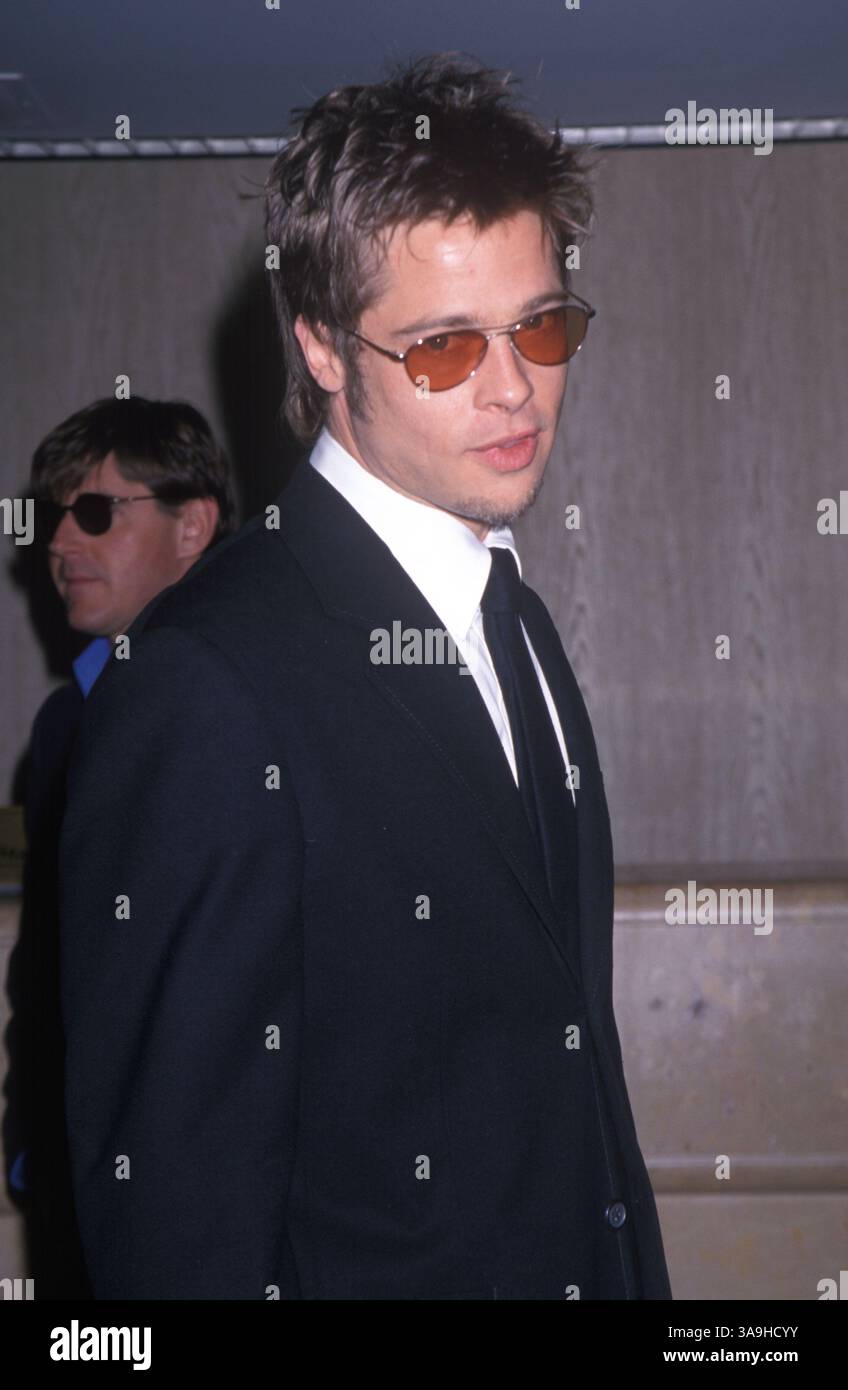 Apr 17, 1998; Los Angeles, CA, USA; BRAD PITT at the Artists Rights ...