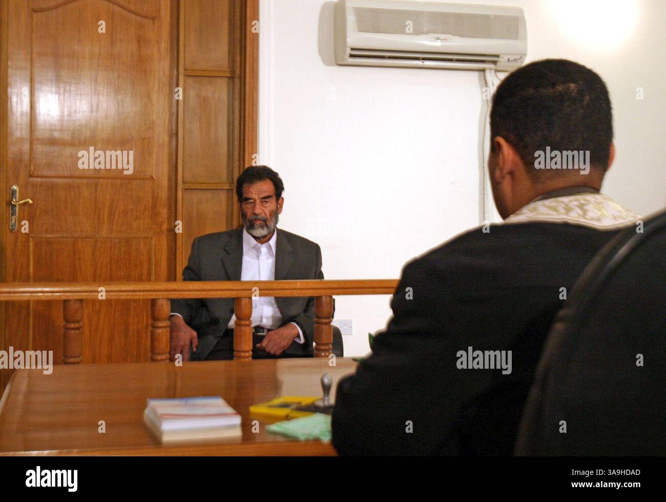 June 30, 2004 - Baghdad, IRAQ - SADDAM HUSSEIN, Iraq's former leader ...