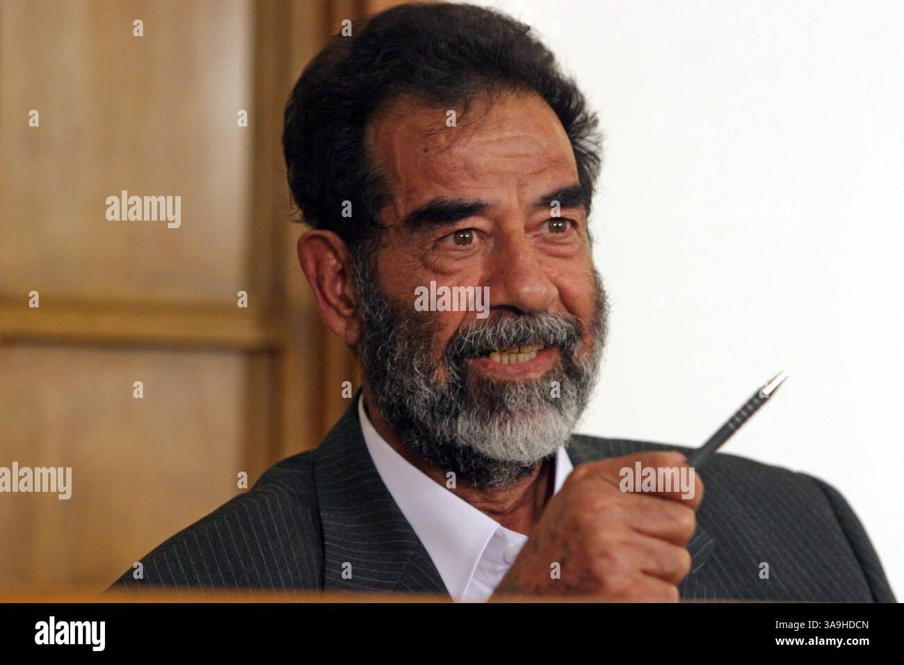 June 30, 2004 - Baghdad, IRAQ - SADDAM HUSSEIN, Iraq's former leader ...